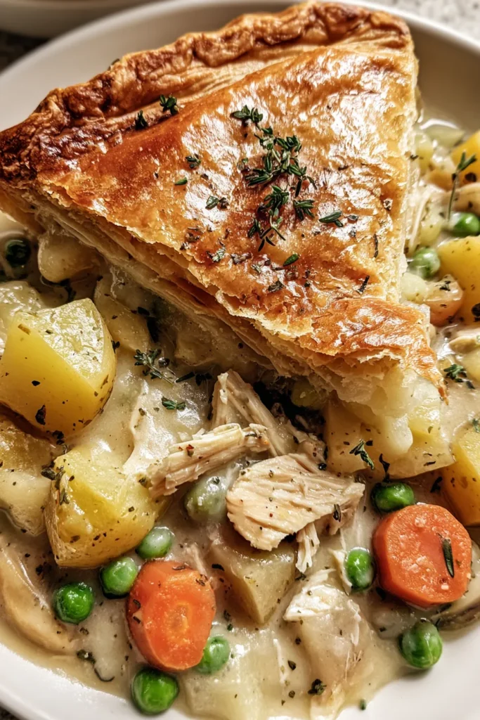 Slow Cooker Chicken Pot Pie – Cooking With Martha