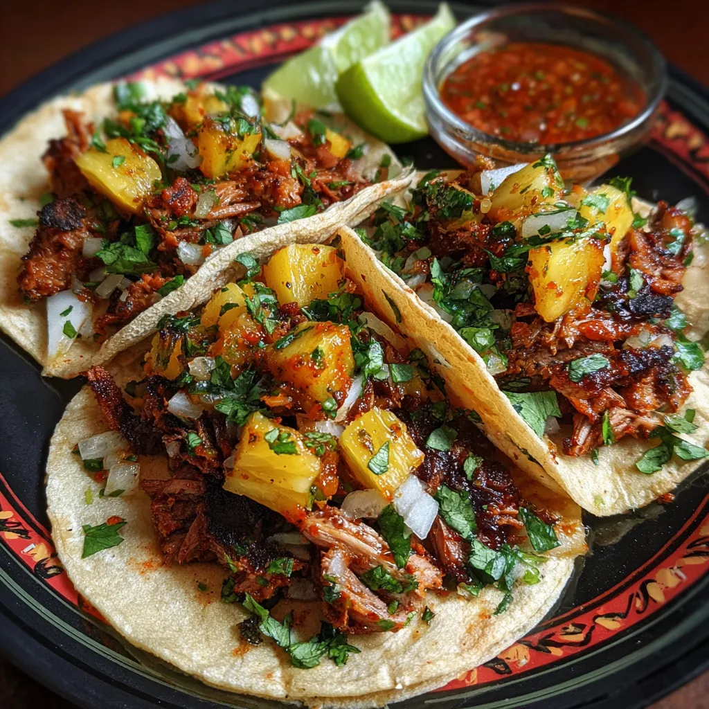 Al Pastor Tacos – Cooking With Martha